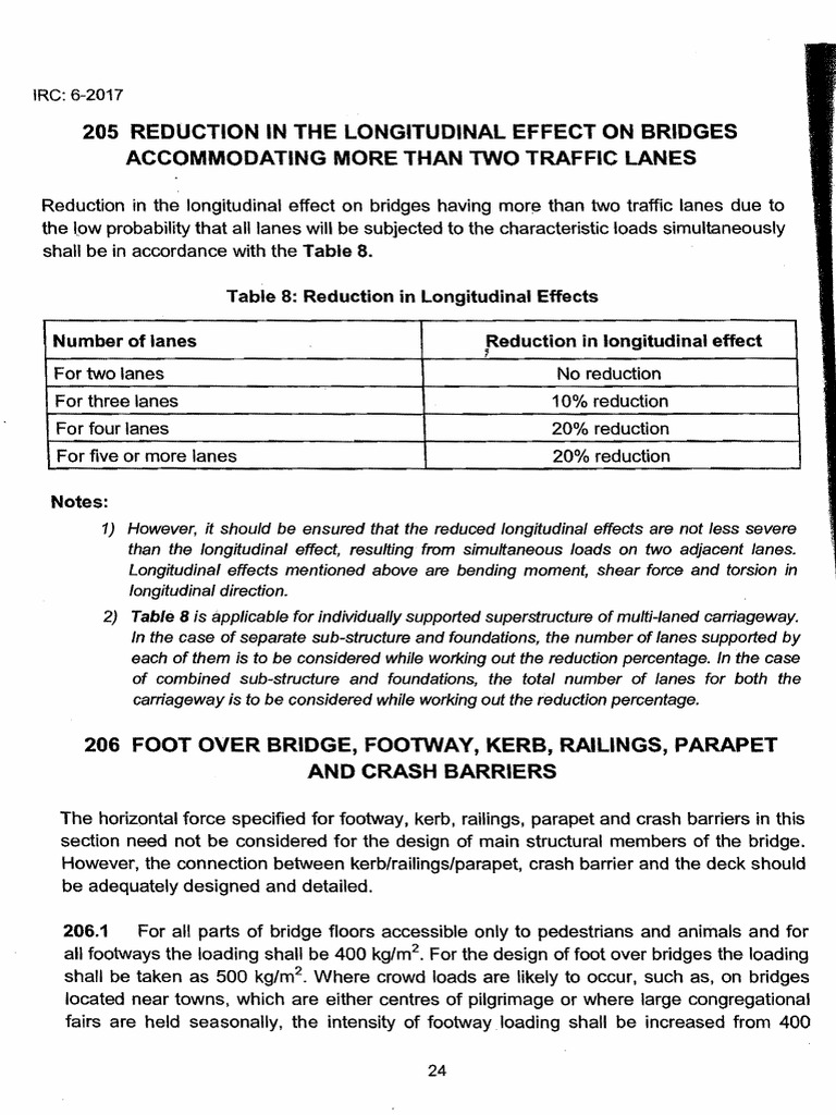 Reduction in Longitudinal Effect | PDF | Bridge | Sidewalk