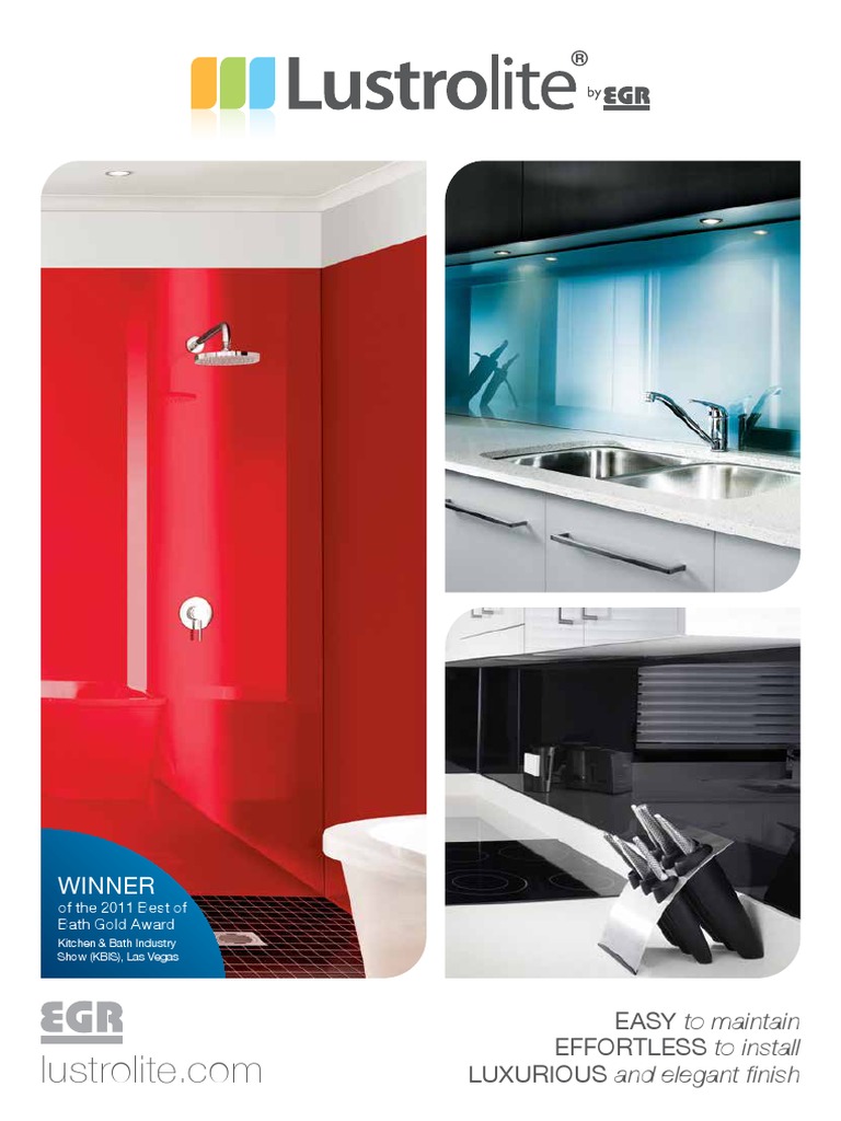 Lustrolite Brochure PDF | Download Free PDF | Silicone | Glasses