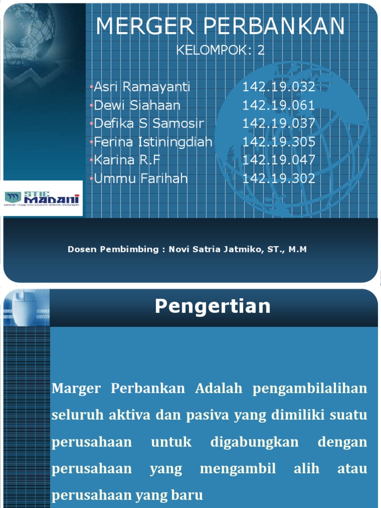 Merger Perbankan: Manfaat dan Contoh | PDF | Bisnis