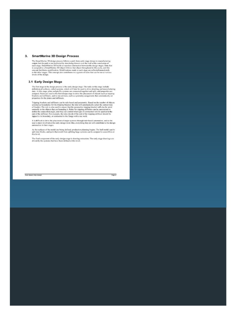 Rule-Based Ship Design - Intergraph | PDF