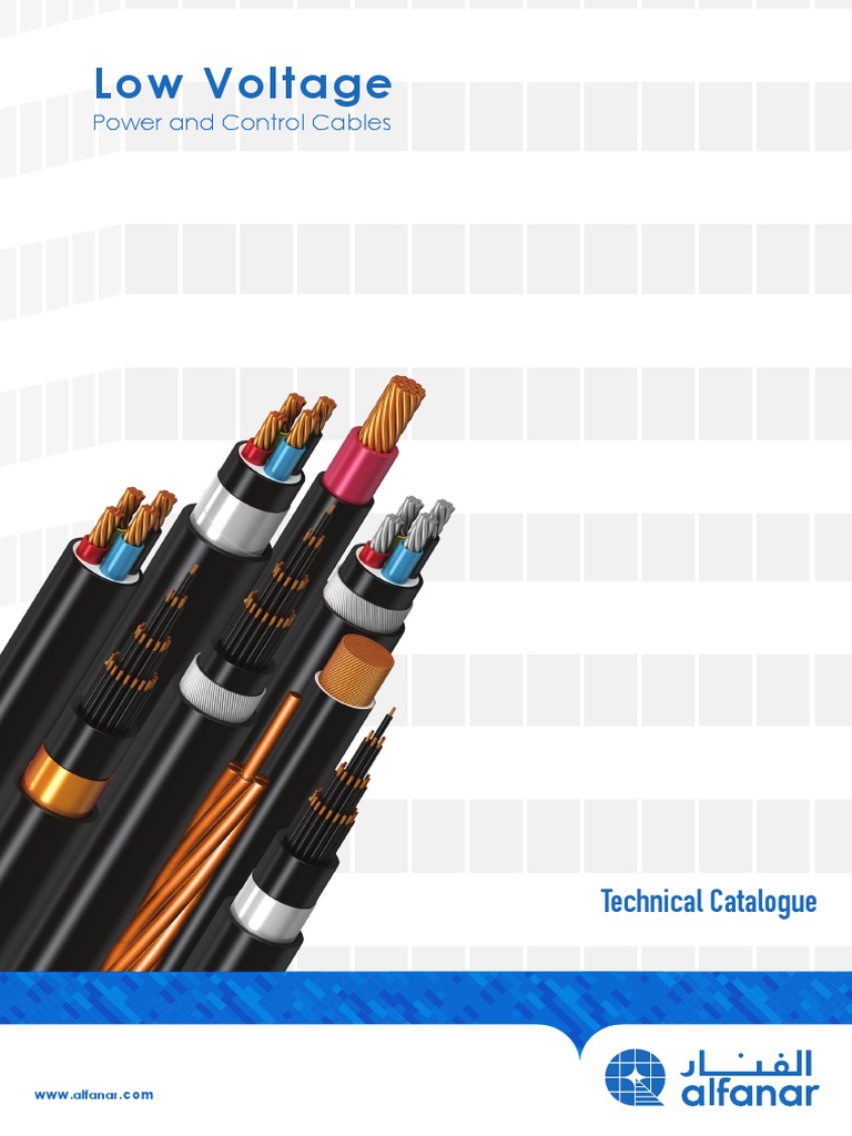 Alfanar Low Voltage Cable Catalogue | PDF | Electrical Wiring ...