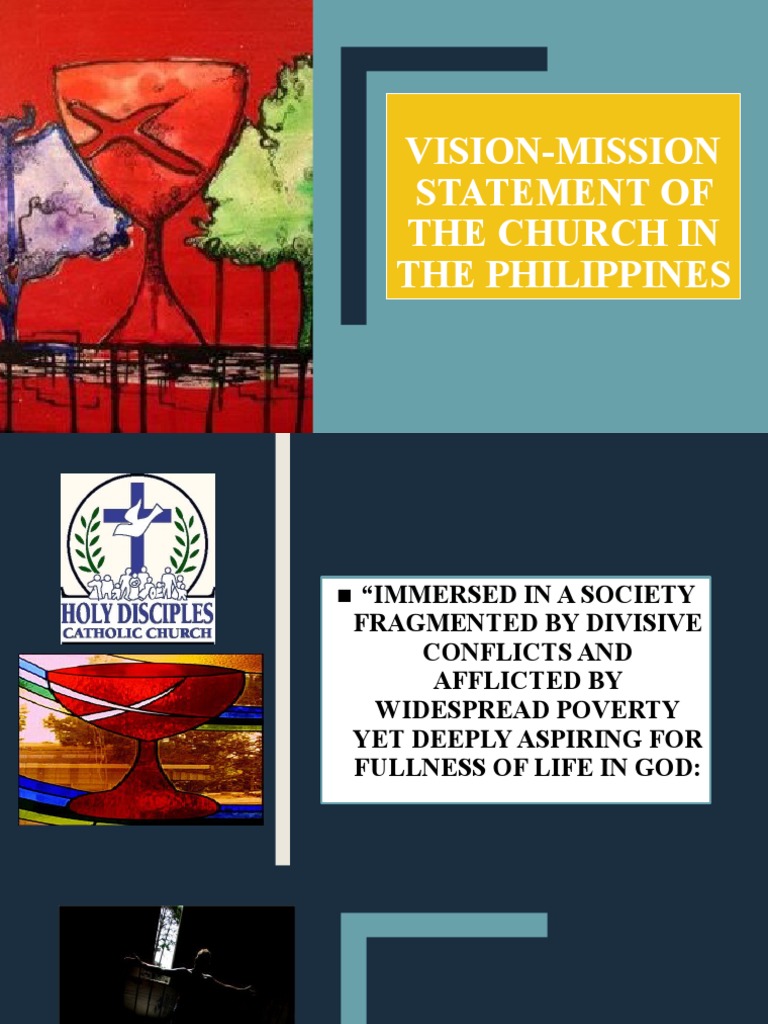 Vision-Mission Statement of The Church in The Philippines | PDF | Laity ...