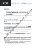 As 2410 - Related Parties - PCAOB | PDF | Audit | Internal Control