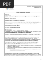 Bank Guarantee Request Letter | PDF