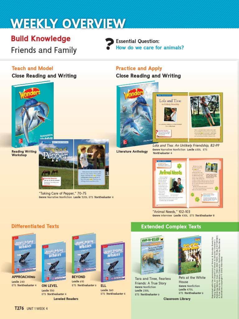 Unit 1 Week 4 PDF | PDF | Phonics | Reading Comprehension