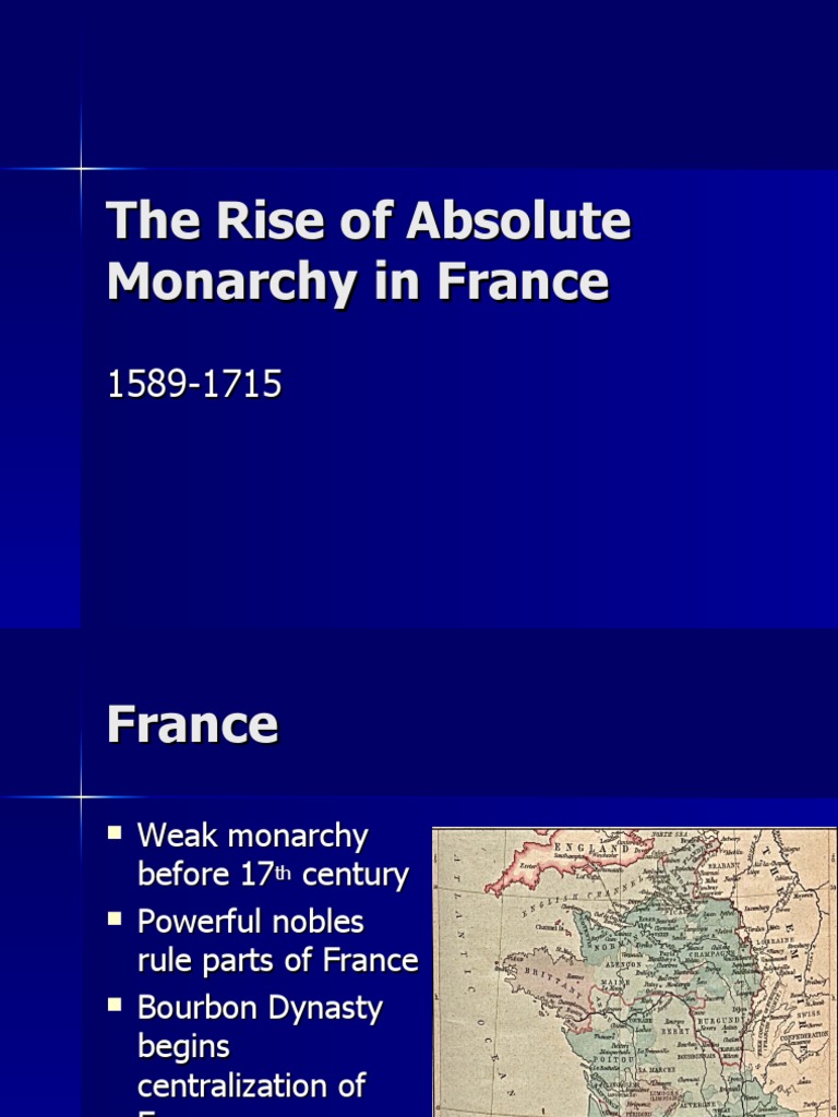 The Rise of Absolute Monarchy in France | PDF | Louis Xiv Of France ...