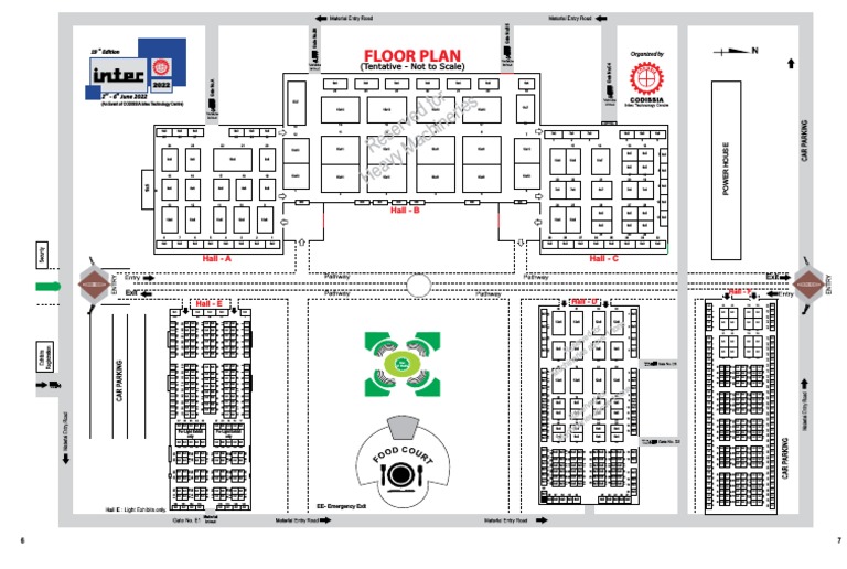 Floor Plan for Technology Exhibit | PDF