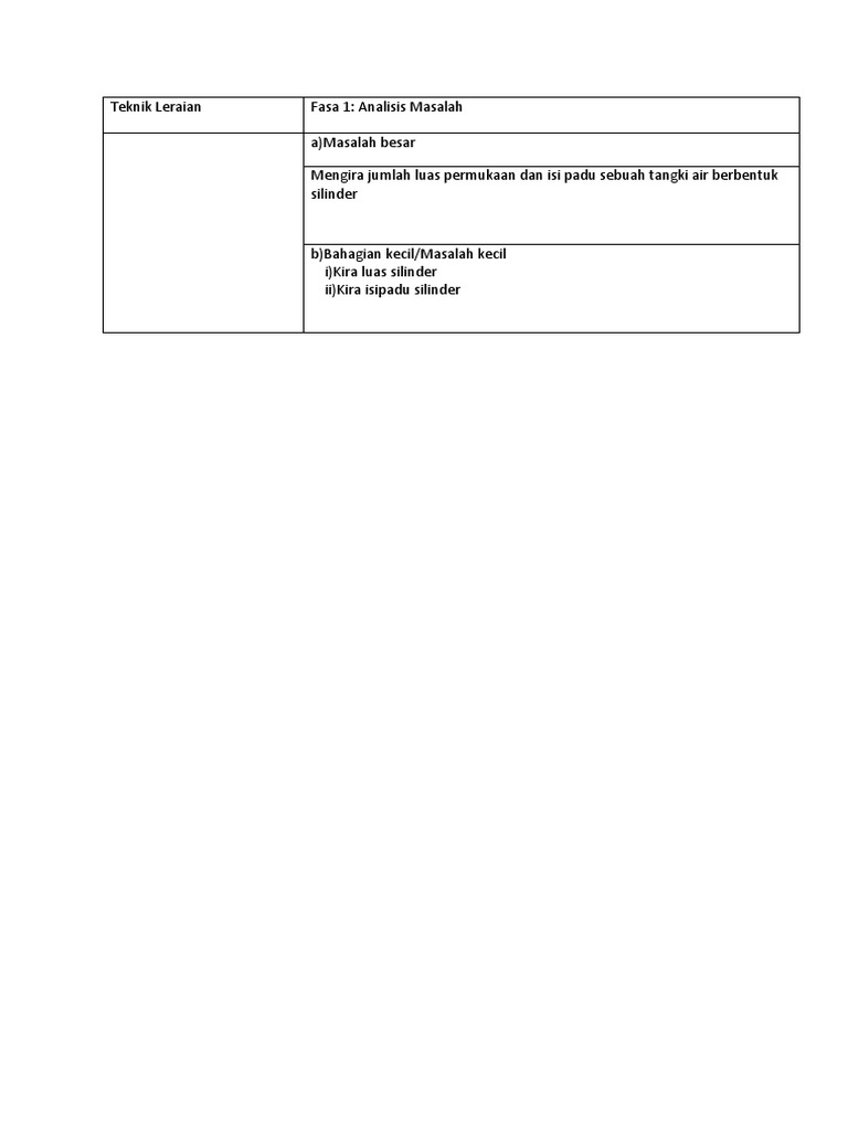 Teknik Leraian | PDF