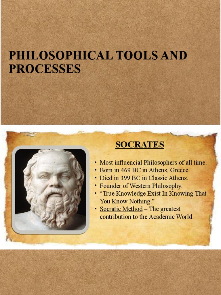 Philosophical Tools and Processes for Doing Philosophy | PDF | Argument ...