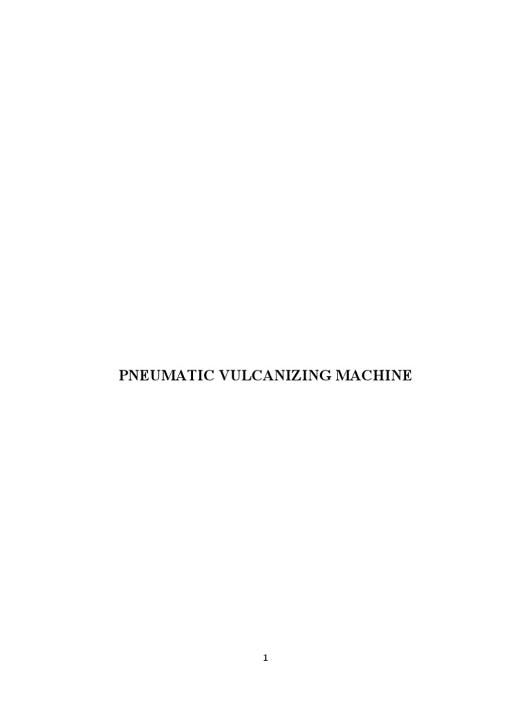 Pneumatic Vulcanizing Machine | PDF | Valve | Automation