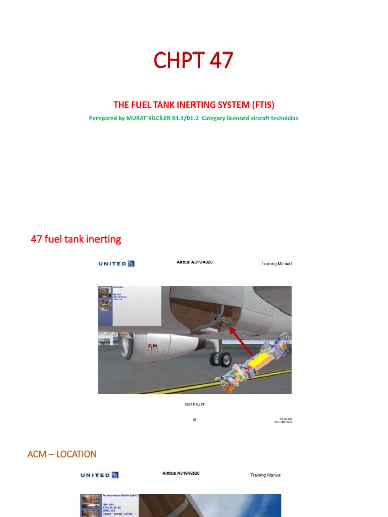 The Fuel Tank Inerting System (Ftis) | PDF | Oxygen | Valve