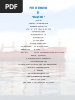 Taboneo Port Operations Overview | PDF | Barge | Port