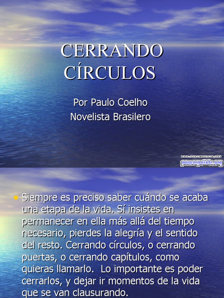Cerrando Circulos | PDF