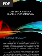 Tata Group: Structure and Leadership Analysis | PDF | Leadership ...