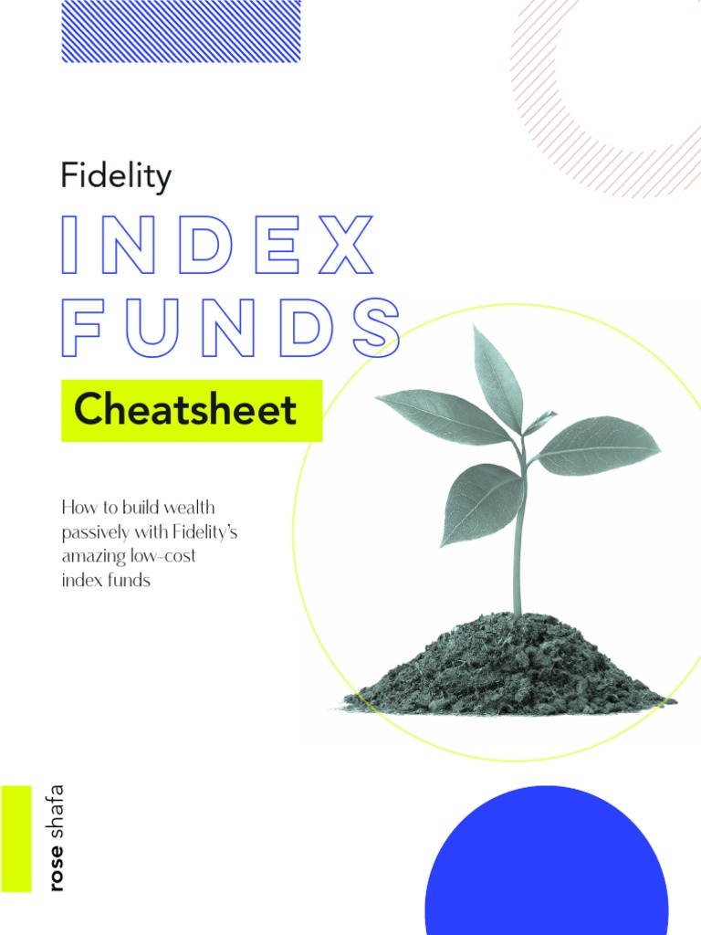 Fidelity Index Funds Cheatsheet | PDF | Index Fund | Bonds (Finance)