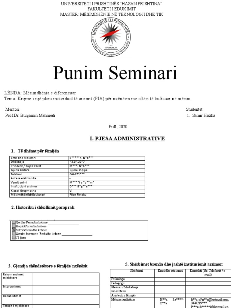 Prezentimi-i-PIA-s Samir | PDF