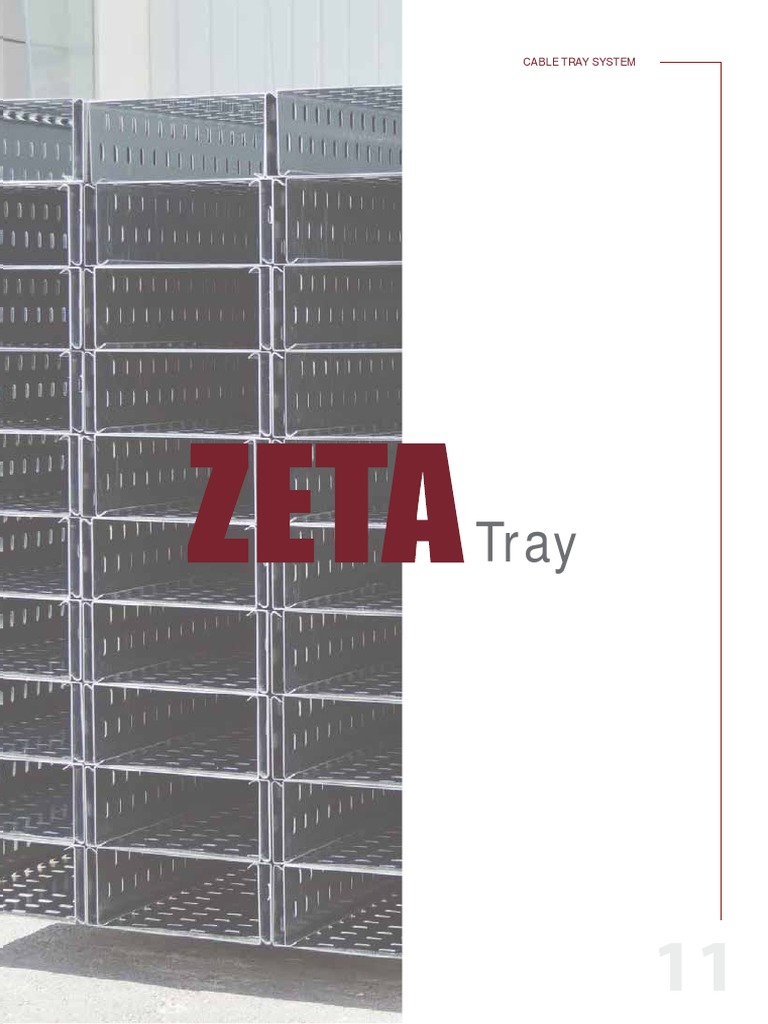 Cable Tray System | PDF | Industrial Processes | Transition Metals