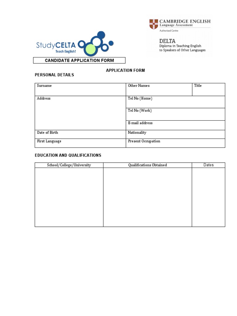 Delta Pre-Interview Task Application | PDF | Behavior Modification | Grammar