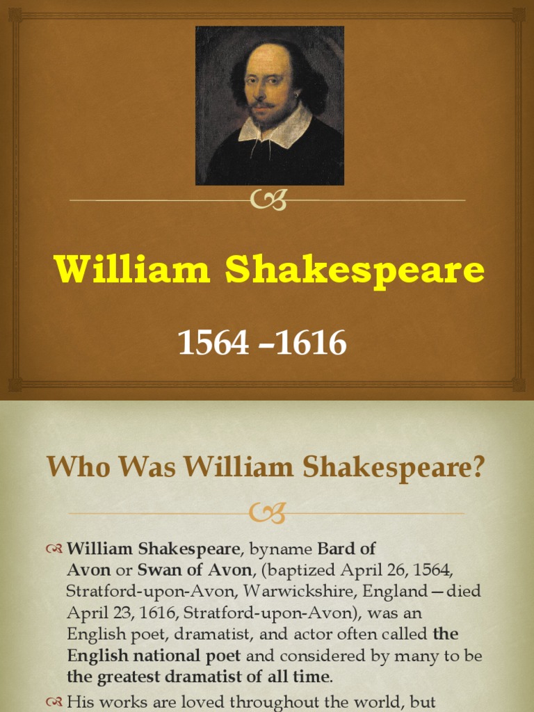 William Shakespeare: Life and Legacy | PDF | William Shakespeare | Poetry