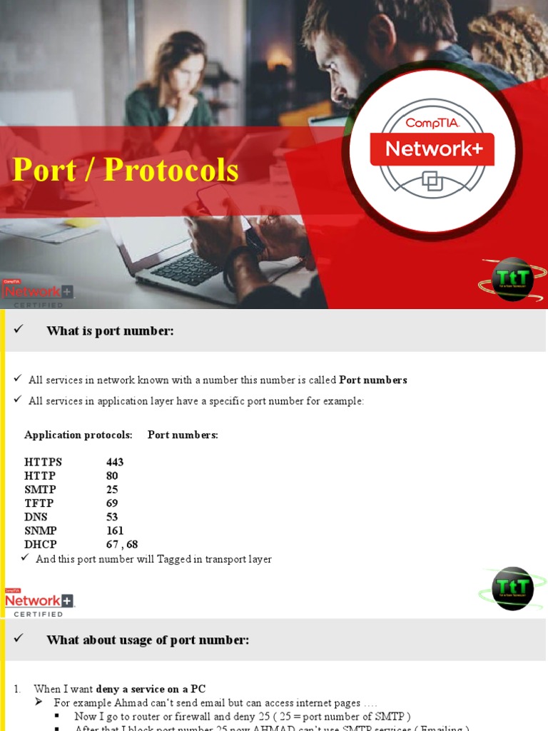 Port and Protocol | PDF | Port (Computer Networking) | File Transfer Protocol
