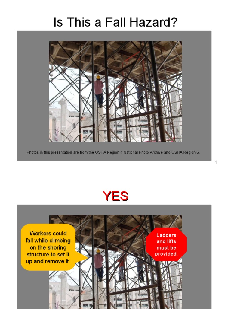 Identifying Fall Hazards in the Construction Industry | PDF ...