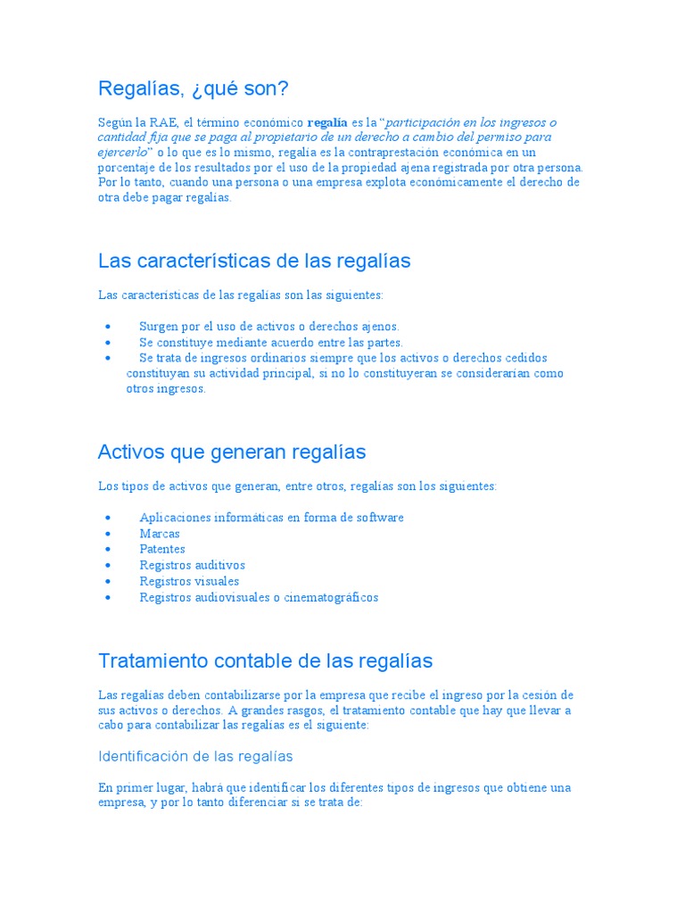 Regalías | PDF | Pago de regalías | Paul Mc Cartney