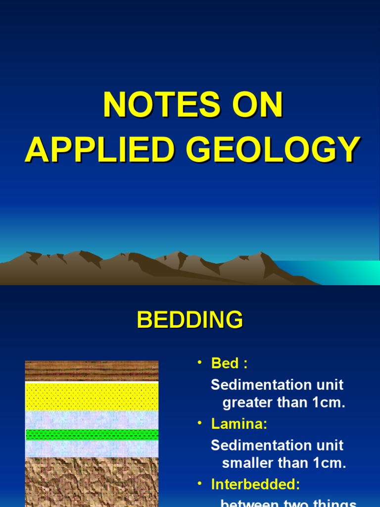 Geology & Sample Description | PDF | Stratigraphy | Minerals