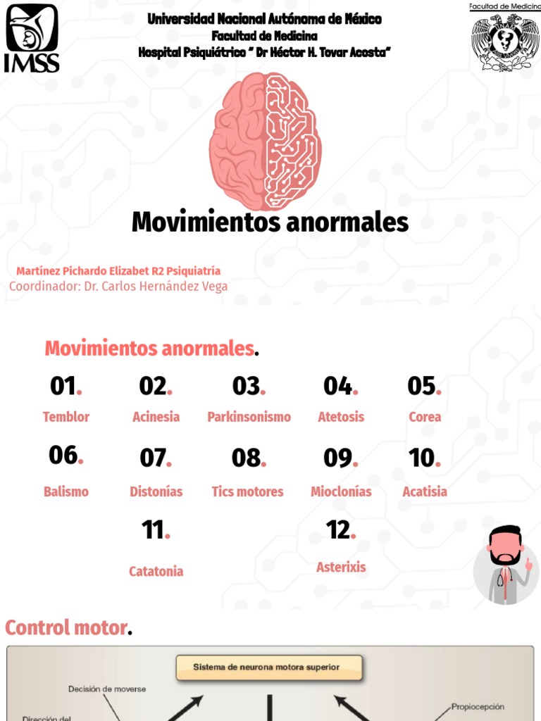 Movimientos Anormales | PDF | Sinapsis | Corteza cerebral
