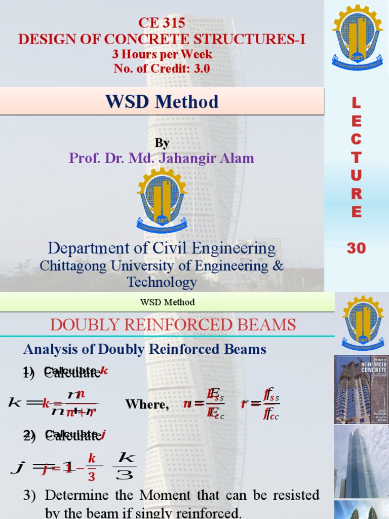 Design of Doubly Reinforced Beams | PDF | Beam (Structure) | Stress ...