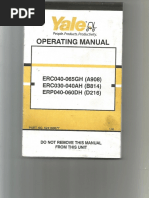 YALE Error Codes | PDF | Electric Motor | Electrical Resistance And ...