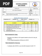 F048-QC Earth Pit Checklist | PDF | Electrode | Manufactured Goods