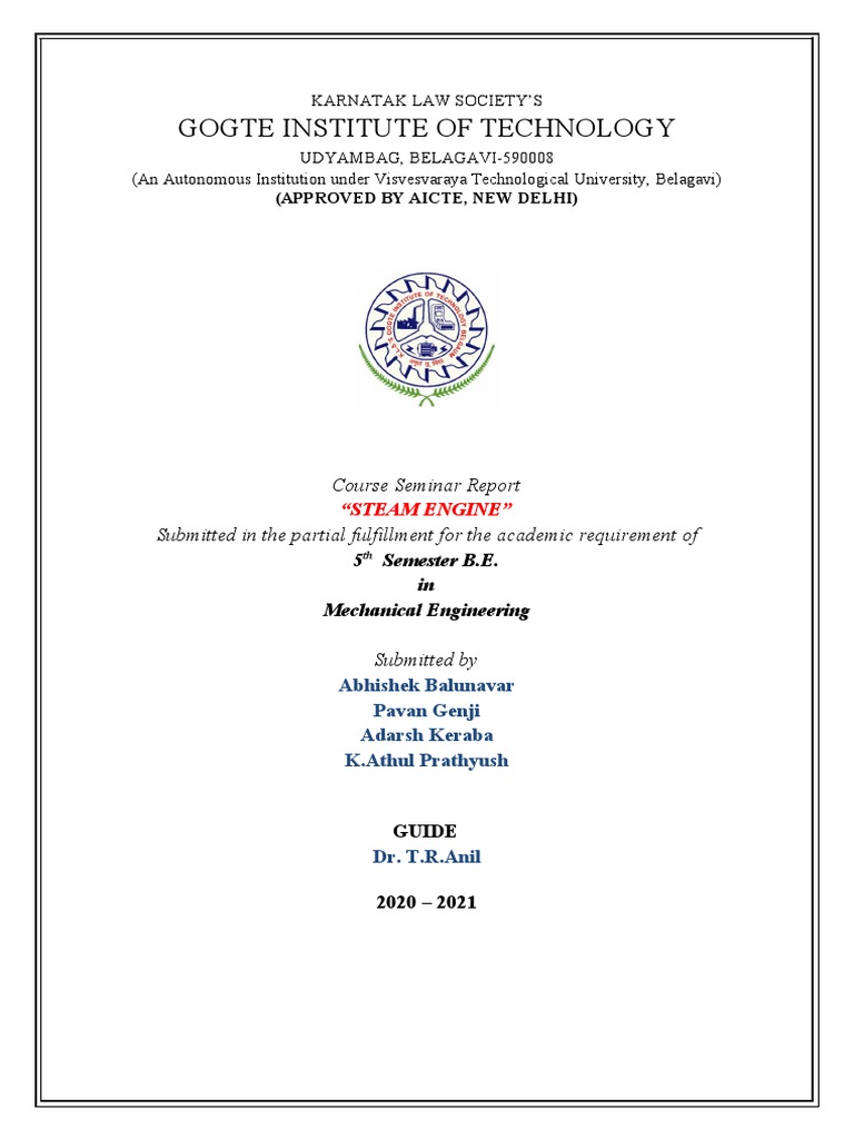 Applied Thermodynamics Steam Engine Pdf Steam Engine Engines