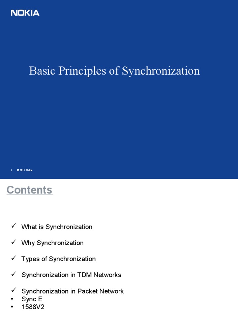 Synchronization Basics | PDF