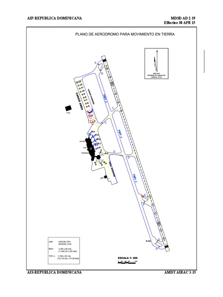 Aerodrome Ground Movement Chart | PDF