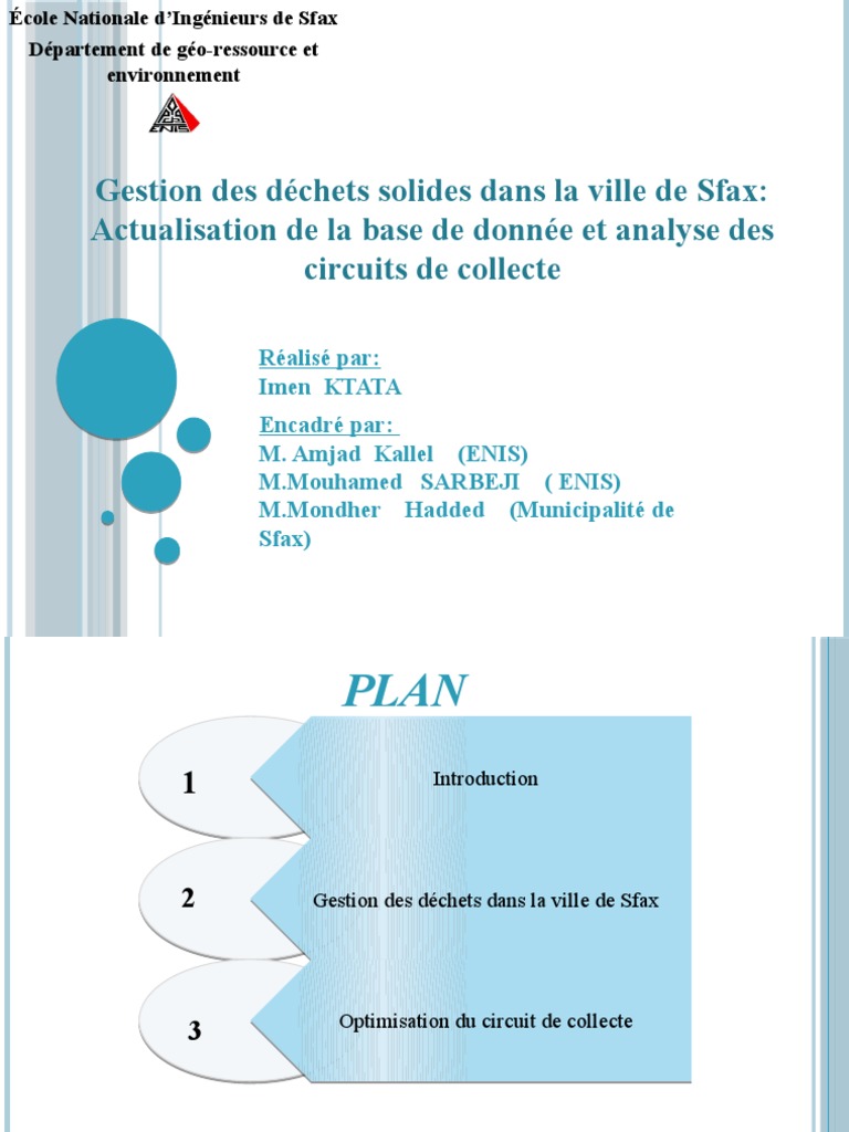 Pfe Imen - Copie | PDF | Déchets | Impact humain sur l'environnement
