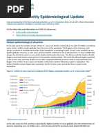 WHO Epi Weeks 2025 All | PDF