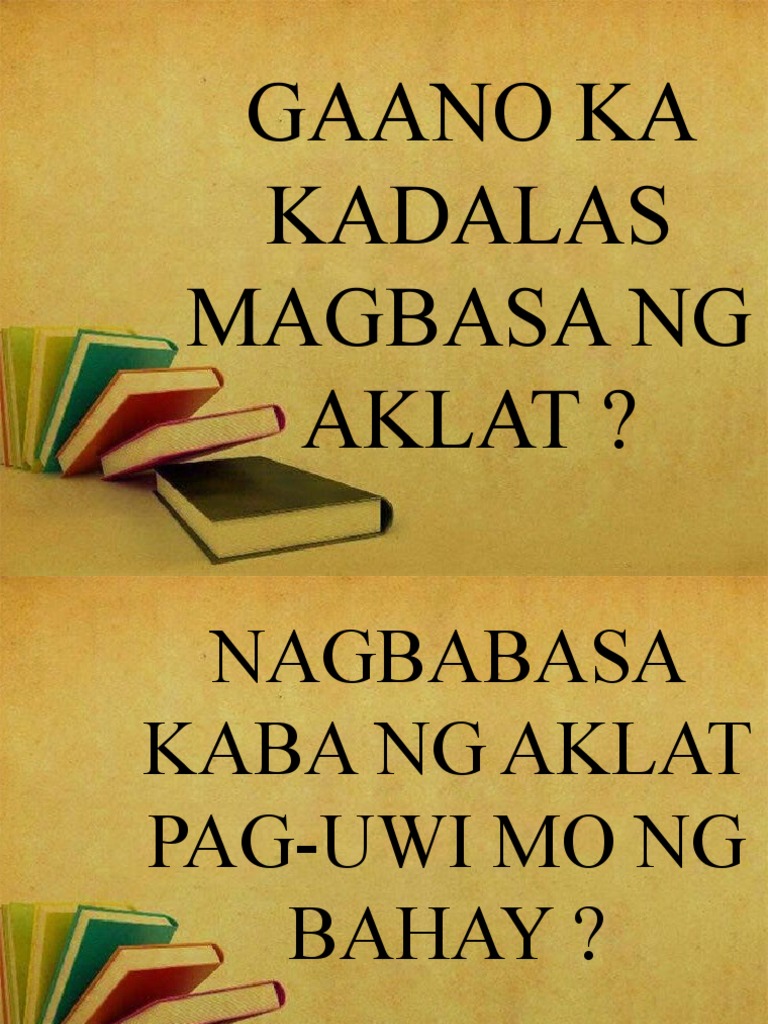 Mga Bahagi NG Aklat | PDF