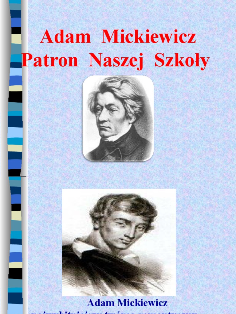 Adam Mickiewicz | PDF
