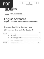 2018 VCE English Exam Overview | PDF | General Fiction