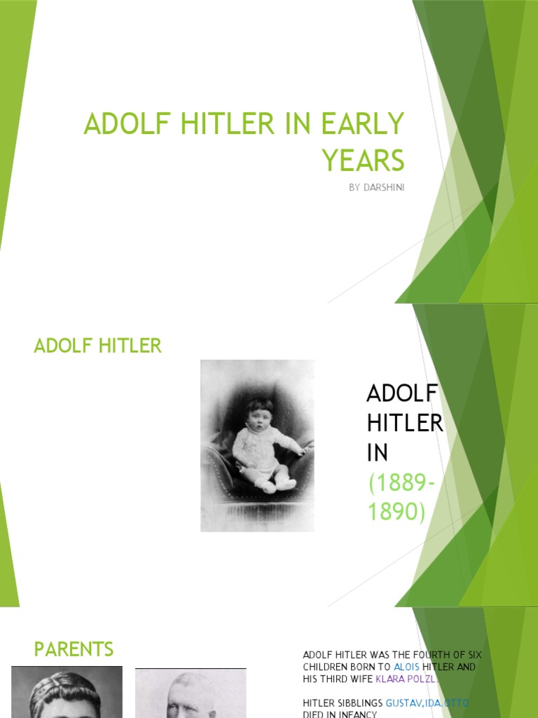 Adolf Hitler in Early Stage | PDF