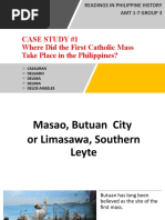 Antonio Pigafetta and Francisco Albo's Perspective About The First Mass ...