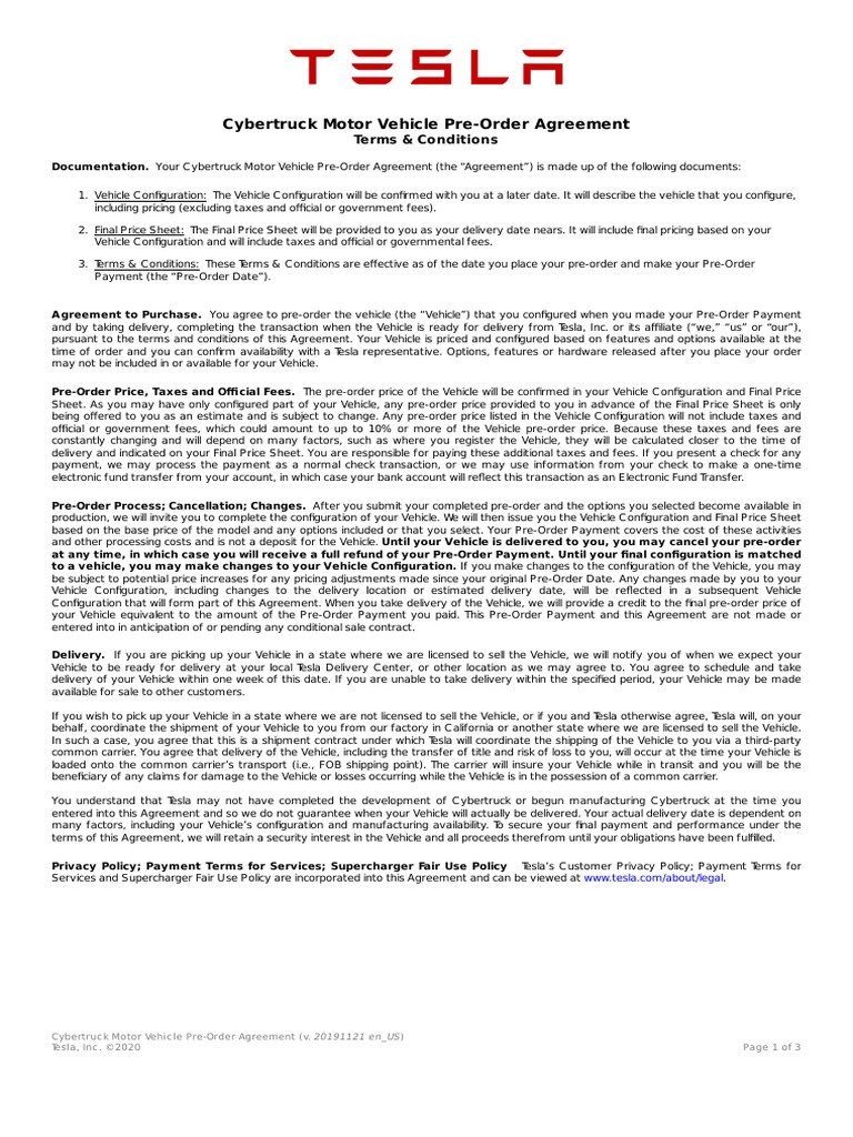 Car Pre-Order Agreement | PDF | Arbitration | Legal Remedy