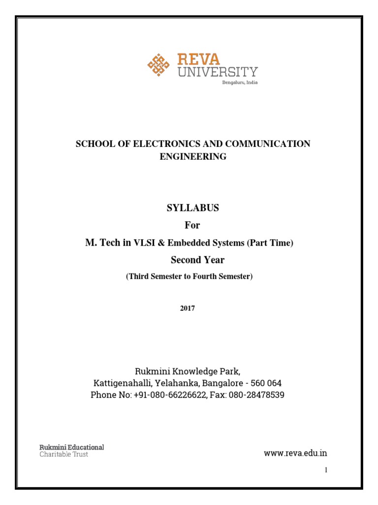 Vlsi PT 2nd Year Syllabus | PDF | Microelectromechanical Systems | Field Programmable Gate Array