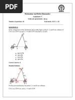 Loop Closure Equation | PDF | Kinematics | Trigonometric Functions