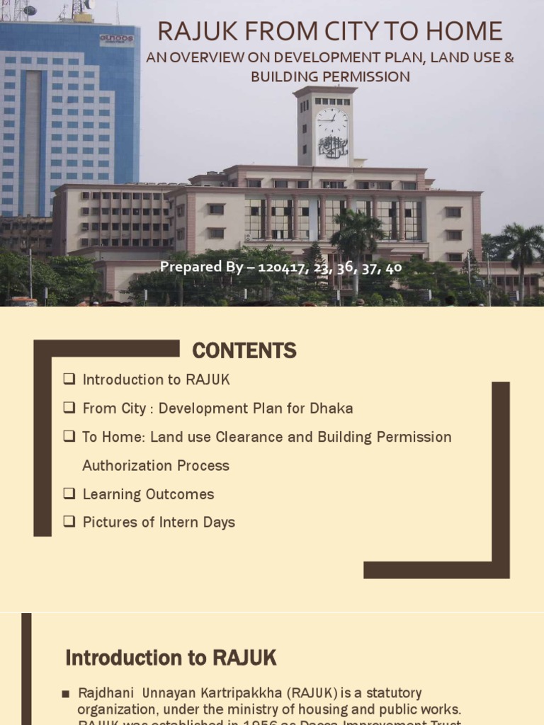RAJUK Development Plan Overview | PDF | Geographic Information System