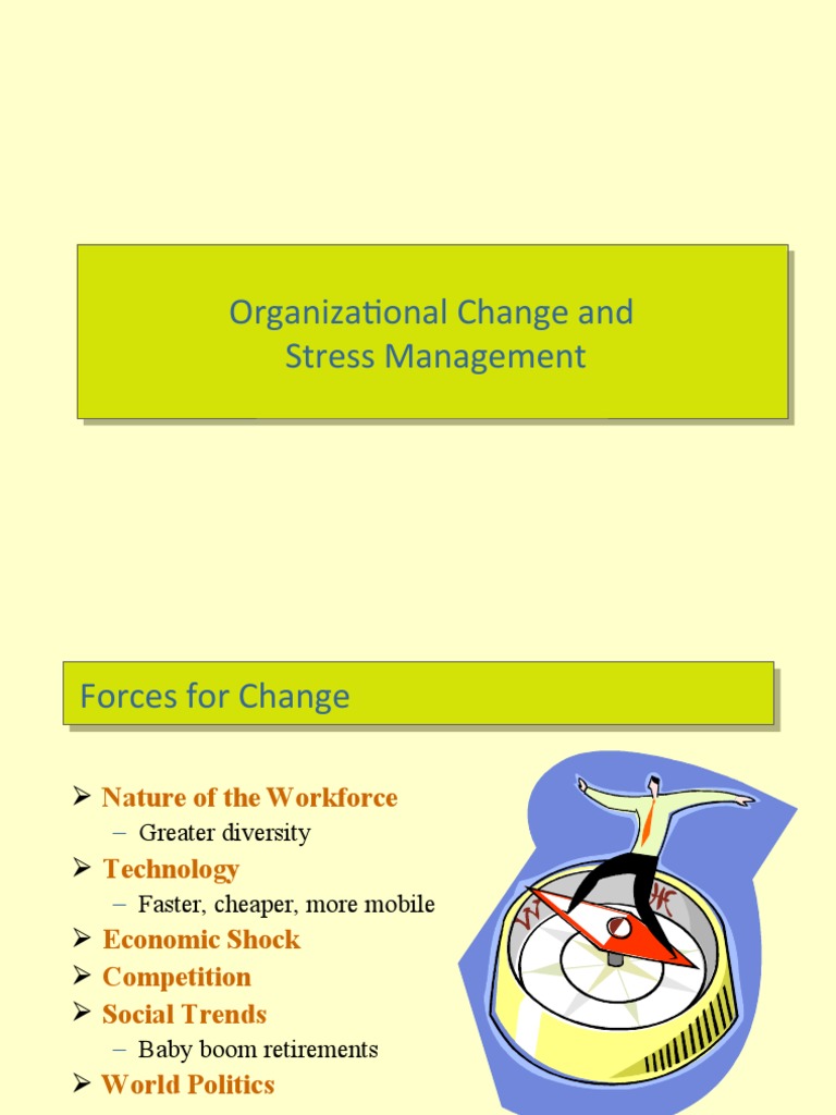 8 - Change & Stress MGMT | PDF | Organization Development | Stress ...
