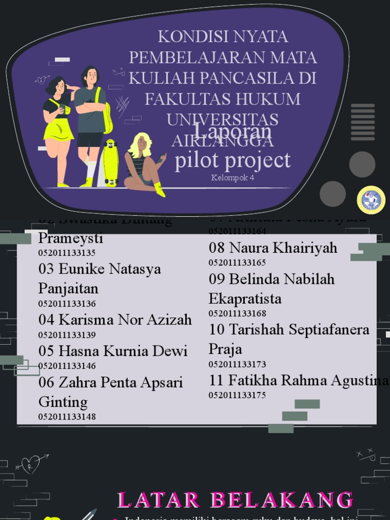 Kelas C - Kelompok 4 - Laporan Pilot Project | PDF