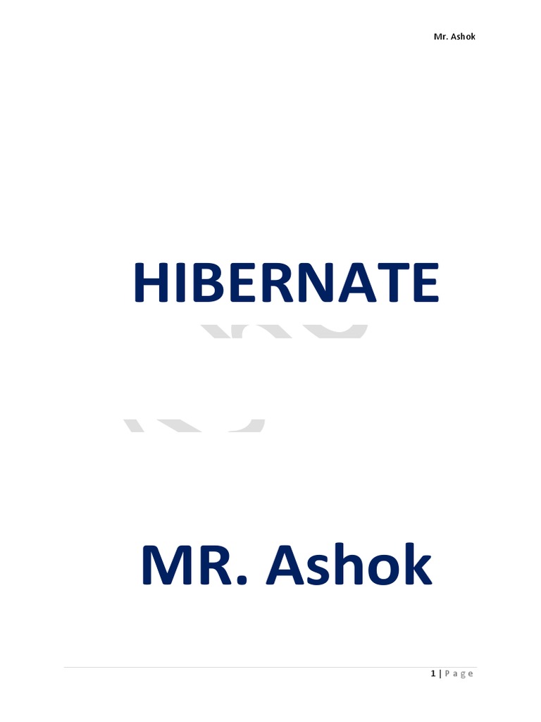 Hibernate Material | PDF | Object Relational Mapping | Databases