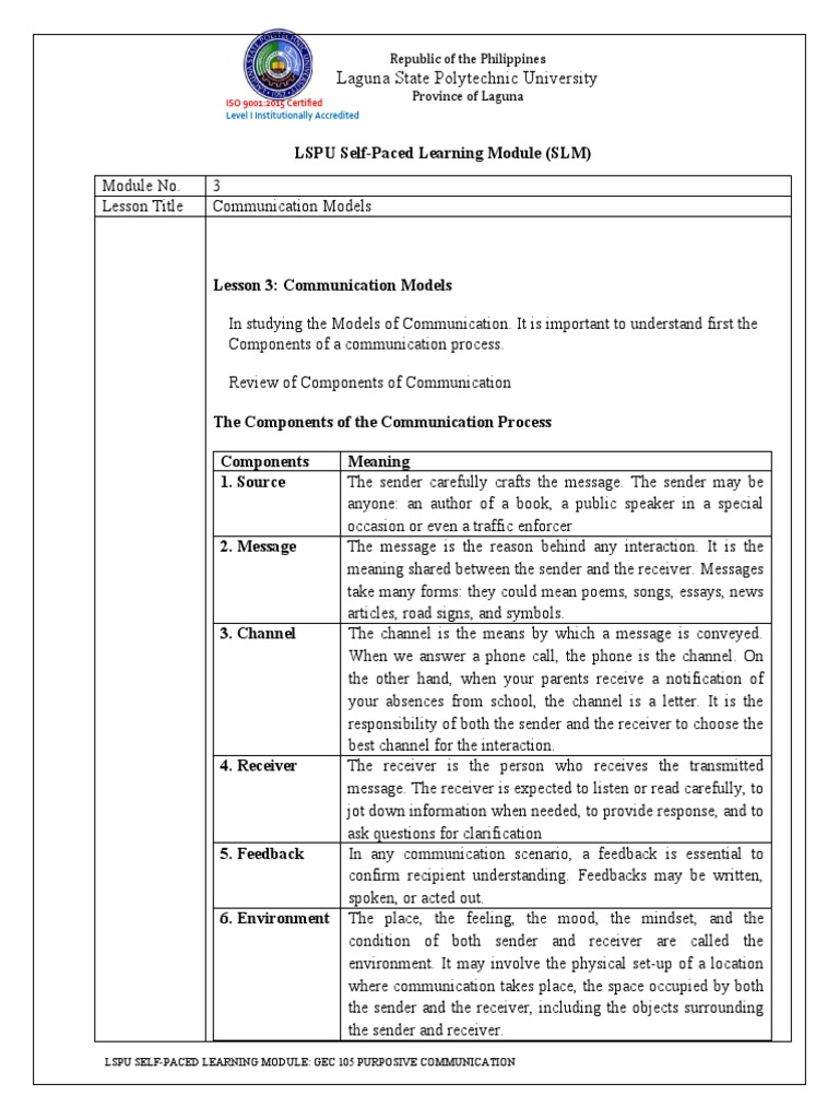 LSPU Self-Paced Learning Module (SLM) : Laguna State Polytechnic ...