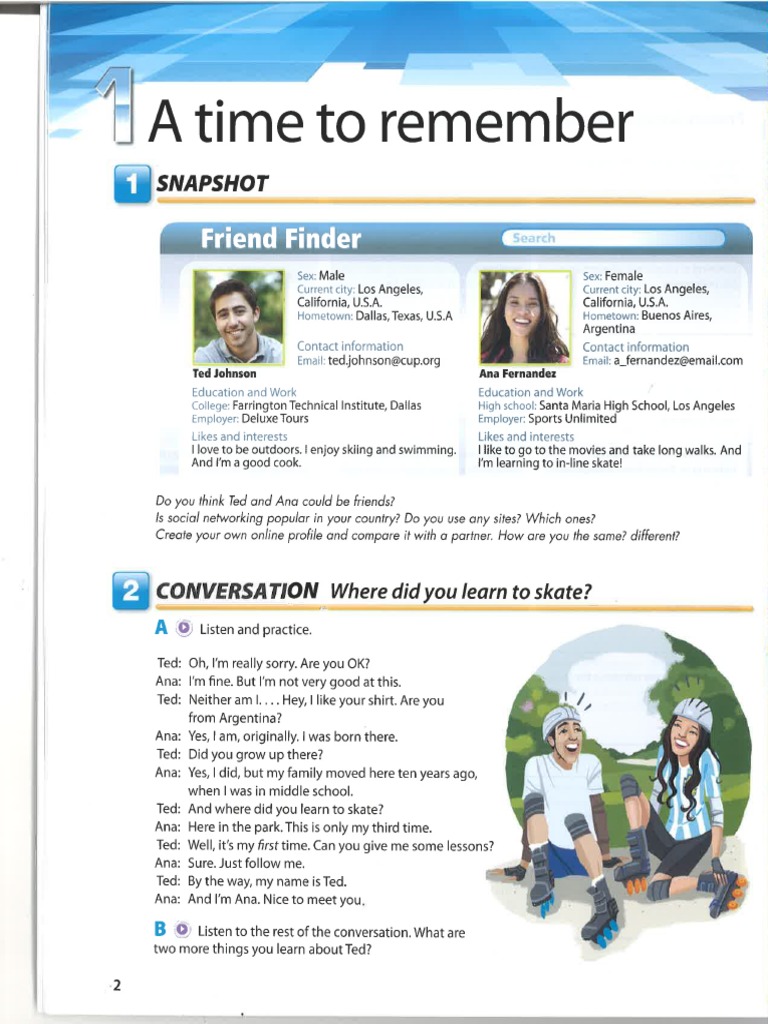 Interchange Unit 1 | PDF